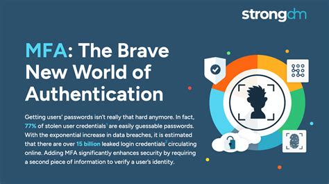 Multi Factor Authentication MFA Infographic