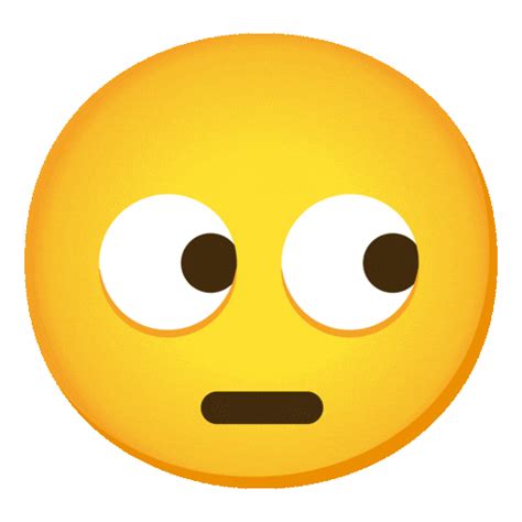 Eye Roll Emoticon Animated