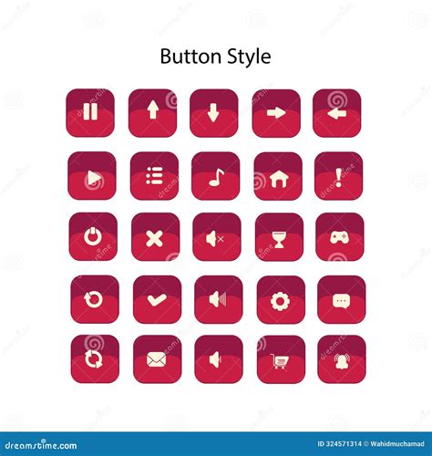 Button Styles Are Used For Various Graphic Design Purposes Web Design