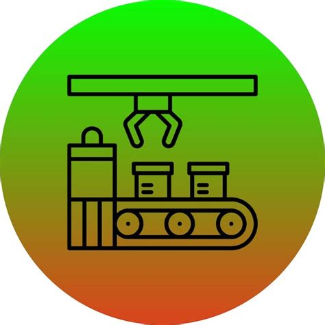 컨베이어 벨트 아이콘 프리미엄 벡터