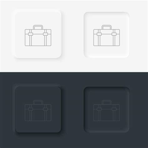 Box Building Neumorphic Style Button 26297204 Vector Art At Vecteezy