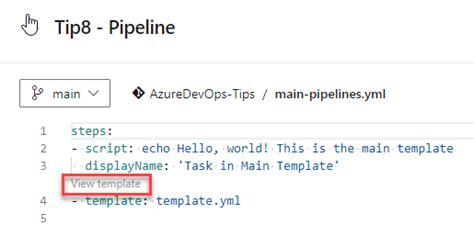 azure devops tips and tricks 8 improve yaml template development