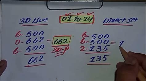 3d 01 10 24 ယနေ့ ထိုင်းထီရလဒ် ထိုင်းထီရလဒ် ယနေ့ တိုက်ရိုက်ထုတ်လွှင့်သည်။ Youtube