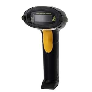 Amazon Com Barcode Scanner Symcode USB Laser Wired Scan Handheld Bar Code Reader Black