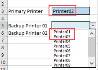 Hide Used Items In Excel Drop Down List Contextures Blog