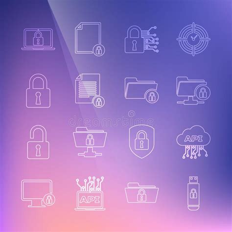 set line usb flash drive with lock cloud api interface ftp folder and