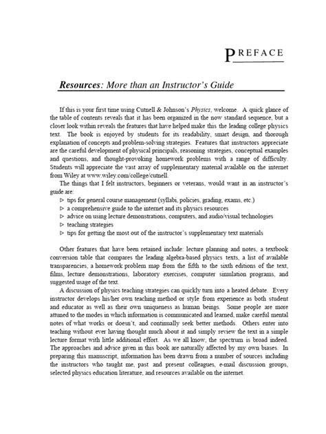 Instructors Resource Guide All Chapters Pdf