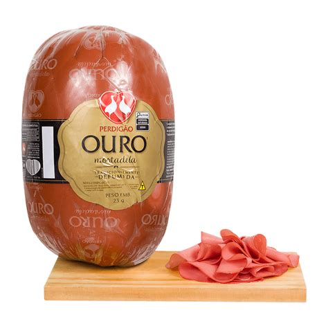Mortadela Ouro PerdigÃo Fatiada Kg Oba Hortifruti