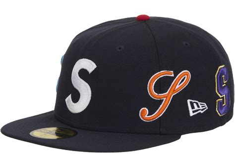 Supreme Multi S Logo New Era 59fifty Fitted Hat Navy Ss25 Us