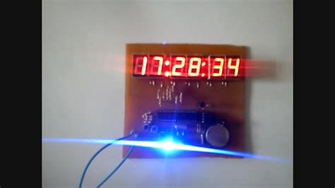 ساعت Rtc با تقویم و دماسنج دارای قابلیّت نمایش دمای نماشا