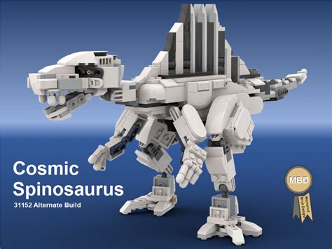Lego Moc Cosmic Spinosaurus 31152 Alternate Build By Macharius Rebrickable Build With Lego