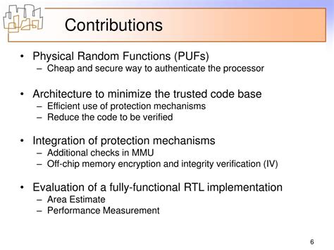 ppt design and implementation of the aegis single chip secure