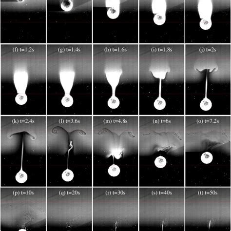 A Sequence Of Images Showing The Bouncing Process Of A Particle Download Scientific Diagram