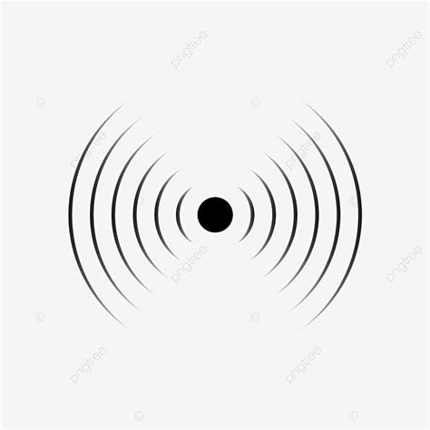 Wireless Signal Vector Art Png Wireless Signal Vector Icon In Black Color Wifi Wireless