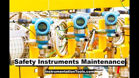 S Bharadwaj Reddy On Linkedin Safety Instruments Maintenance Sis Testing And Repair Deferral