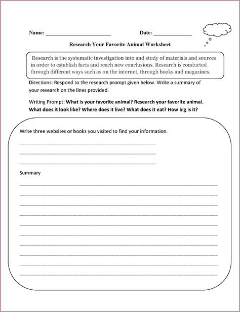 Writing A Summary Th Grade Activity Writing A Summary Th Grade Activity