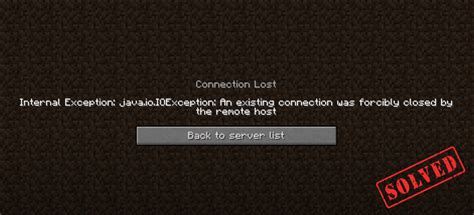 Fix An Existing Connection Was Forcibly Closed By The Remote Host