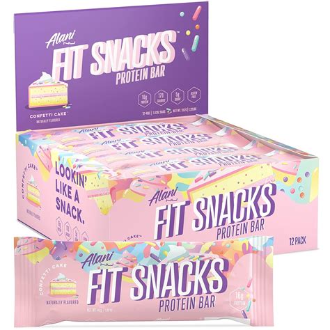 Alani Nu Fit Snack Protein Bar 16g Protein Low Sugar