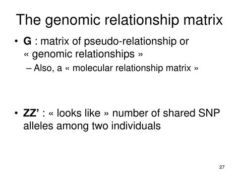 Ppt Joint Records And Genomic And Pedigree Evaluation Powerpoint