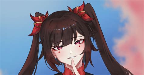 原神 花火还是胡桃 昔日erのイラスト Pixiv