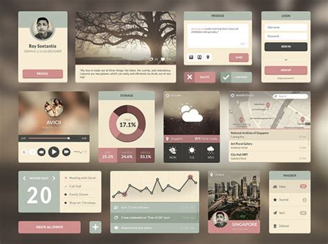 Free And New Prevailing Ui Kits