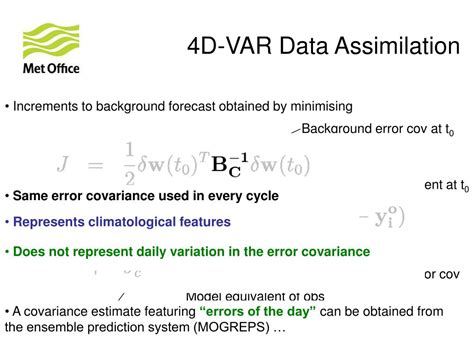 PPT Implementation Of Hybrid Variational ETKF Data Assimilation At The Met Office PowerPoint