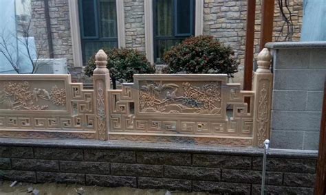 石材围墙效果图大全 院墙石材装修图片大全 围墙石材贴砖效果图 第18页 大山谷图库