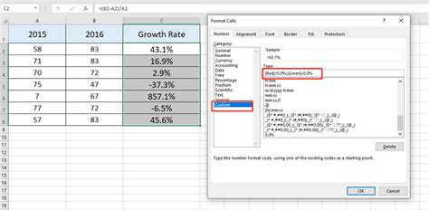 How To Highlight The Growth Rates In Excel My Microsoft Office Tips