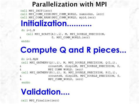 Ppt Parallelization Of The Classic Gram Schmidt Qr Factorization Powerpoint Presentation Id