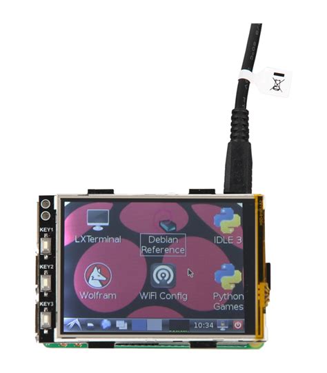 Display Lcd 3 2 320x240 Touch Compatível Com Raspberry Pi