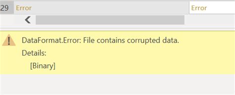 Solved Help Needed With Dataformaterror File Contains