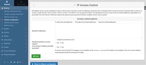 Managing Your Linux Server With Webmin Boolean World