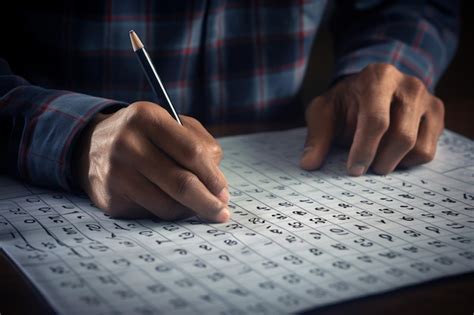 Premium Photo A Person Solving A Math Problem Using A Handheld Calculator