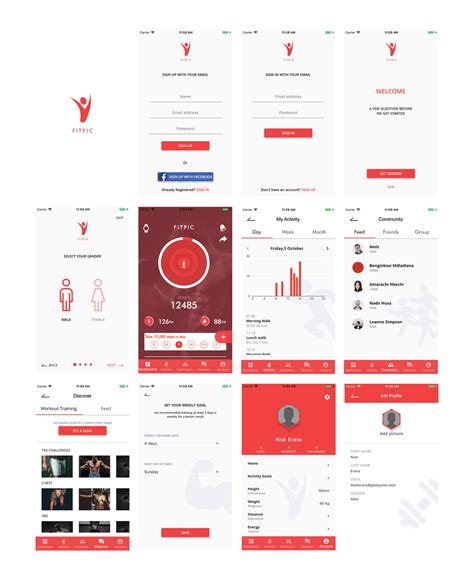 Flutter Fitness App Flutter Fitness Ui Fitness App Template