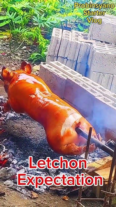 Letchon Expectation Vs Reality Letchon Letchonbaboy Probinsyano