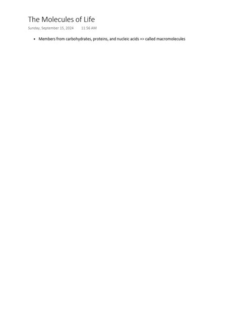 Ch 5 Structure Function Of Large Biological Mol Pdf Nucleotides