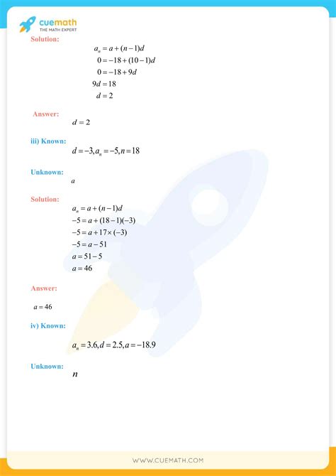 Ncert Solutions Class 10 Maths Chapter 5 Exercise 5 2 Arithmetic Progressions