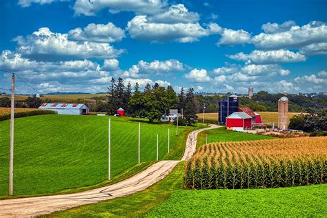 Country Road To The Farm Photograph By Mountain Dreams Fine Art America