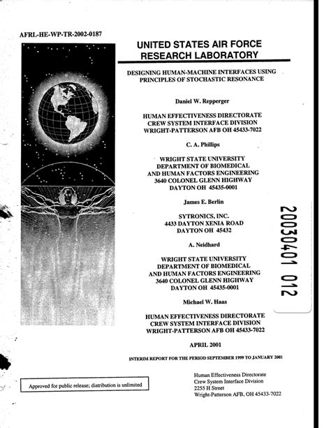 (PDF) AFRL SR