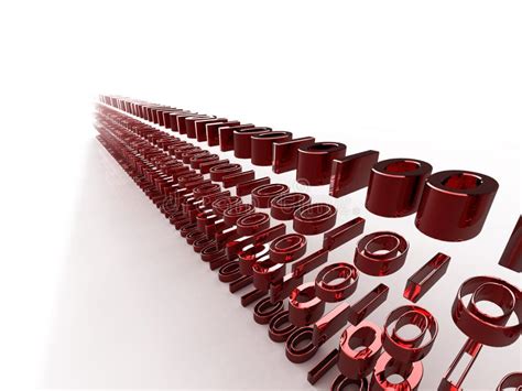 Digital Data Bits Stock Illustration Illustration Of High