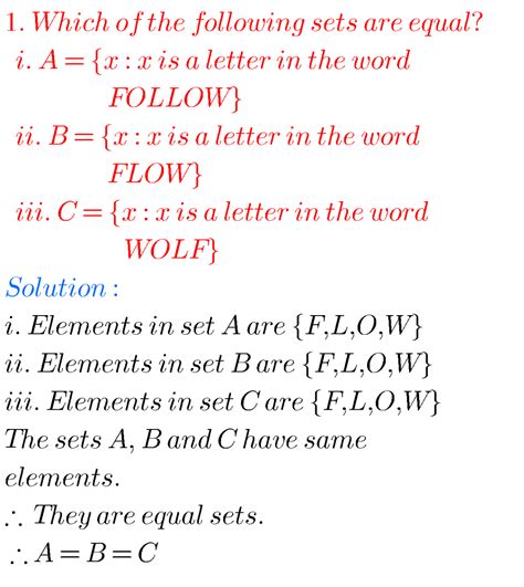 Ssc Maths Solutions For Setsssc Mathematics Solutions For Chapter 2