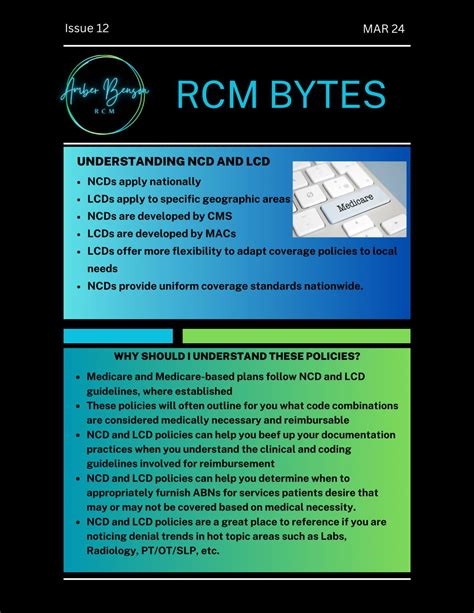 Amber Benson Mba Cpc On Linkedin Ncd And Lcd Guidelines Are Related