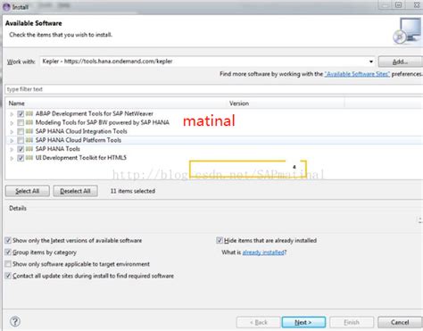 【hana系列】sap Eclipse中创建abap项目的步骤 Sapmatinal 博客园
