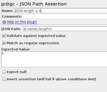 JMeter How To Verify That Particular Elements Of Response Json Are