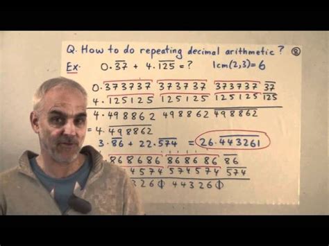 Free Video Fractions And Repeating Decimals Real Numbers And Limits Math Foundations From