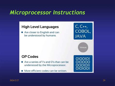 Lesson 3 Microprocessors Lecture 2ppt