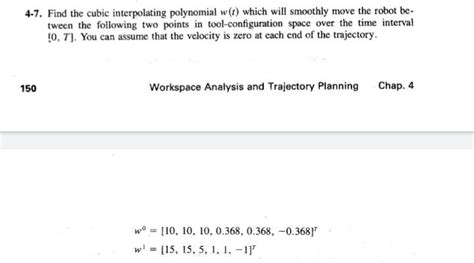 Solved Find The Cubic Interpolating Polynomial W T Chegg