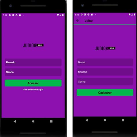 Github Juniormelo App Android React Native App Android Login E