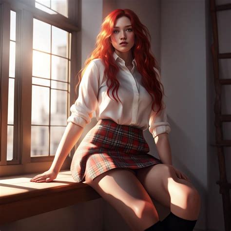 Redhead Ai Generated Artwork Nightcafe Creator