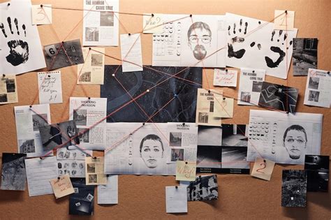 Detective Board Изображения скачать бесплатно на Freepik